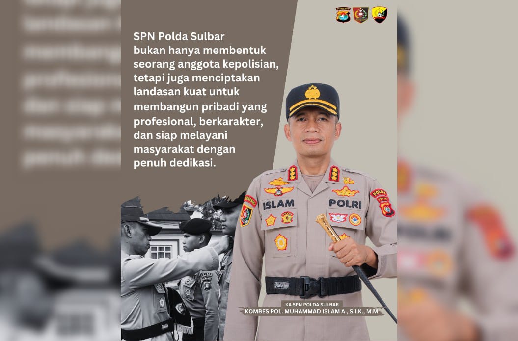 SPN Polda Sulbar Siapkan Personel Polri Profesional dan Berkarakter ...
