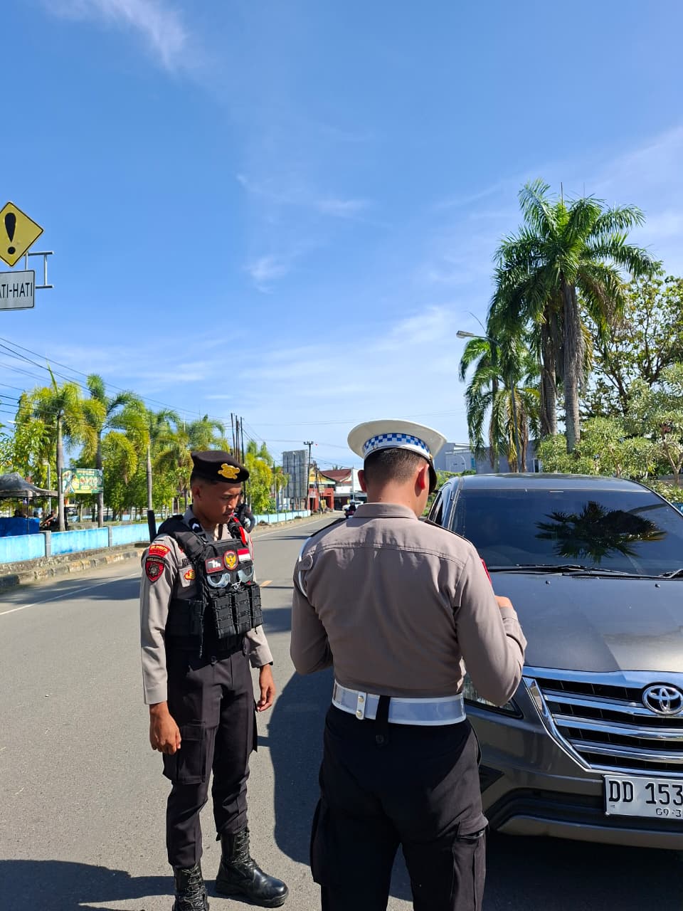 Taman Karema Mamuju Jadi Sasaran Operasi Zebra Marano 2025, Petugas ...